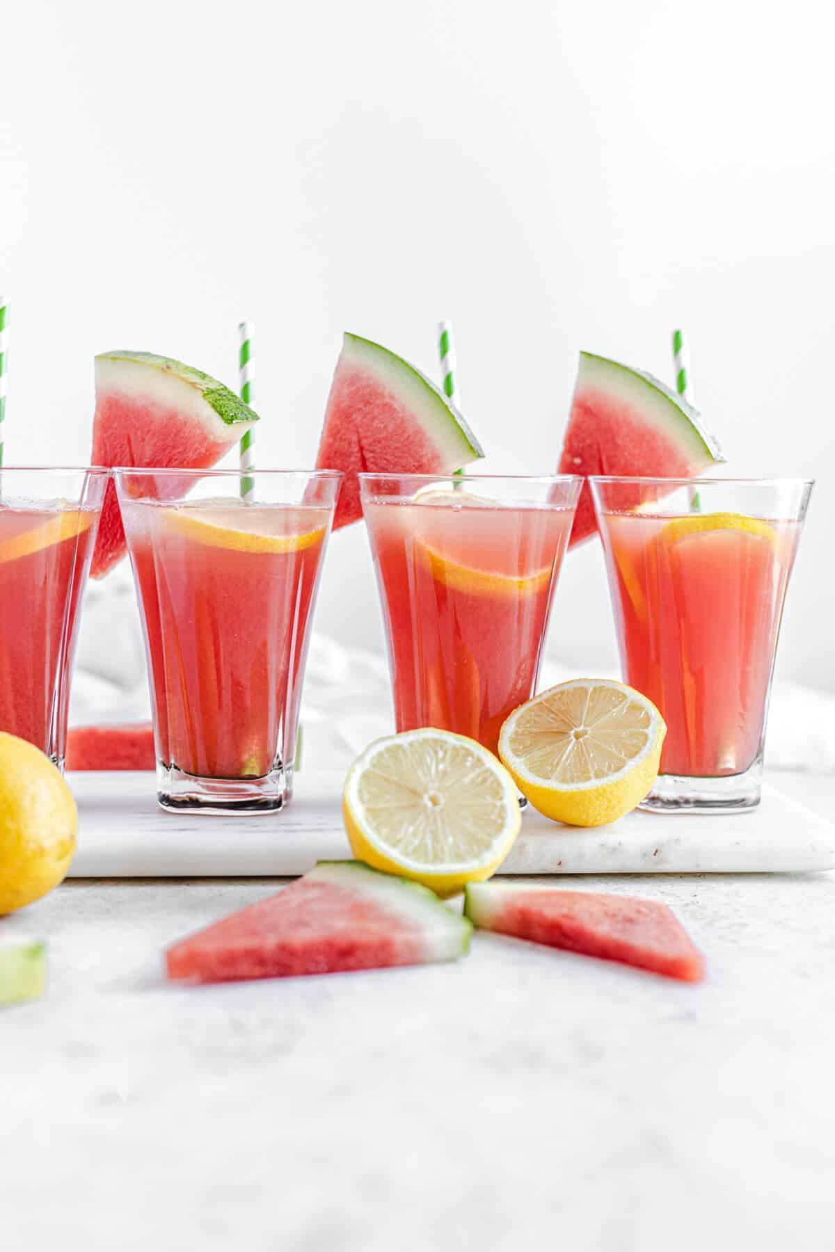 Watermelon Lemonade Recipe - The Corner Kitchen